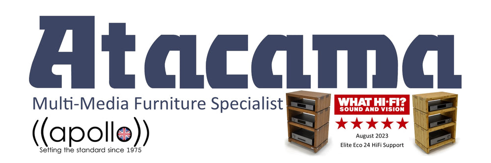 Award Winning Speaker stands, Hifi Racks, AV supports and Powercords.