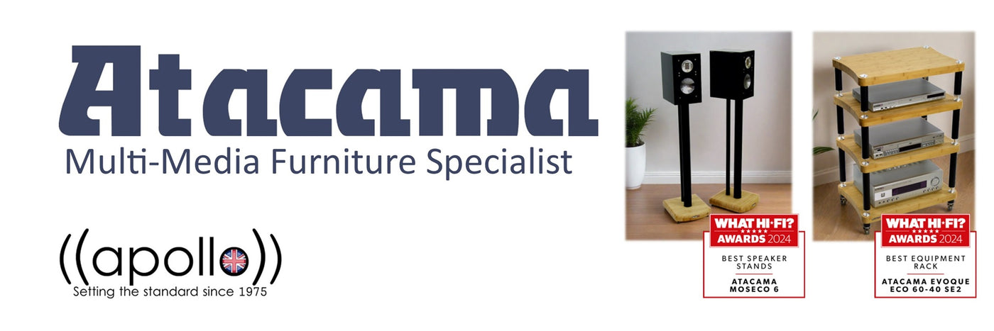 Award Winning Speaker stands, Hifi Racks, AV supports and Powercords.