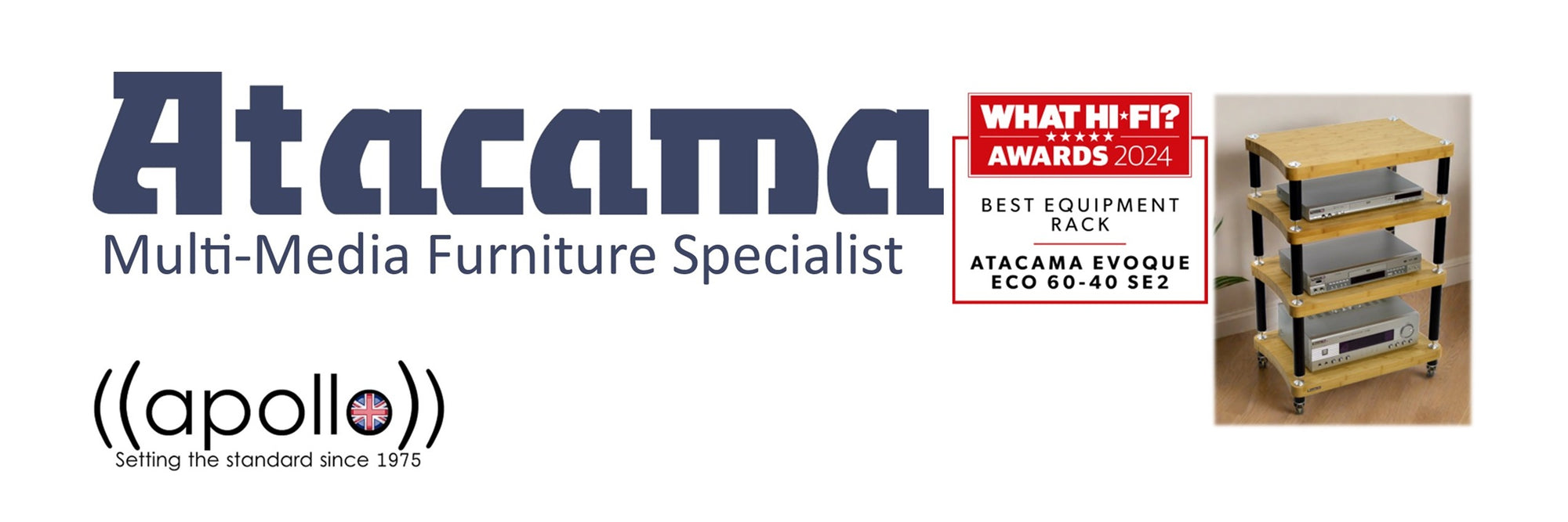 Award Winning Speaker stands, Hifi Racks, AV supports and Powercords.