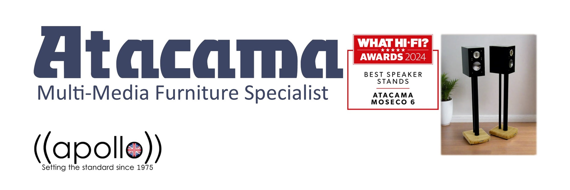 Award Winning Speaker stands, Hifi Racks, AV supports and Powercords.